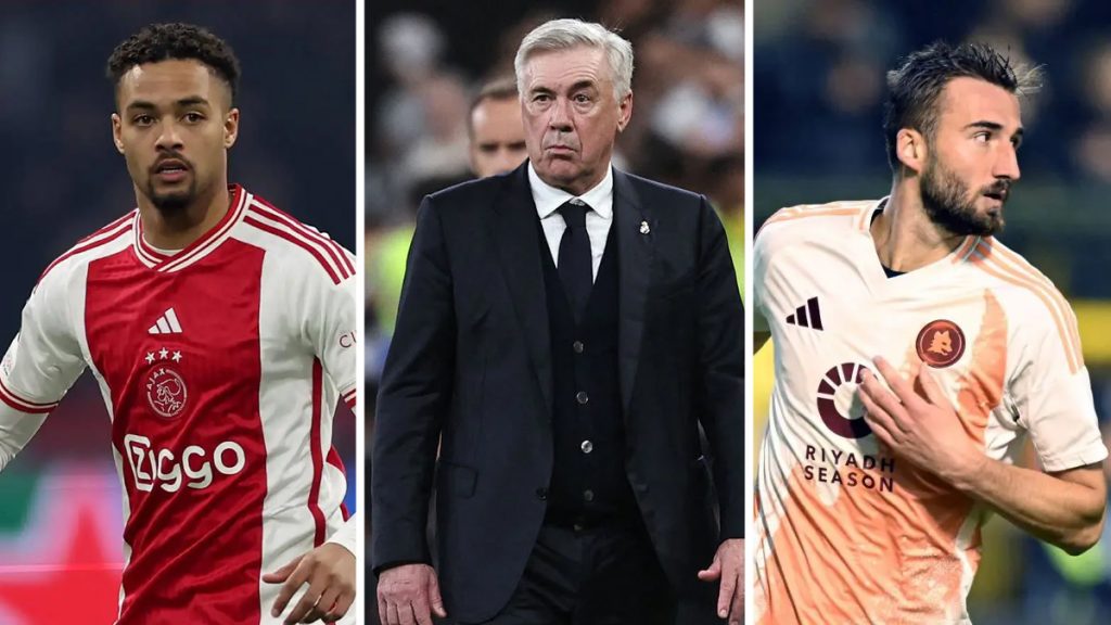 Rensch arrive, Ryan et Gollini ça coince, Cristante a repris, Ancelotti ...