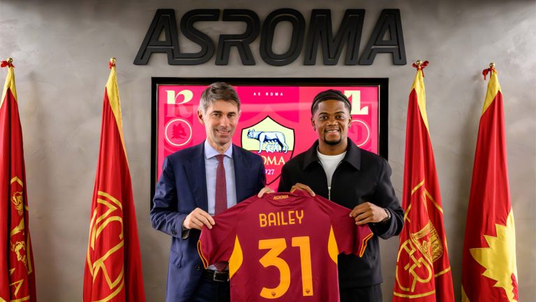 OFFICIEL : Leon Bailey est un nouveau joueur de l'AS Roma.