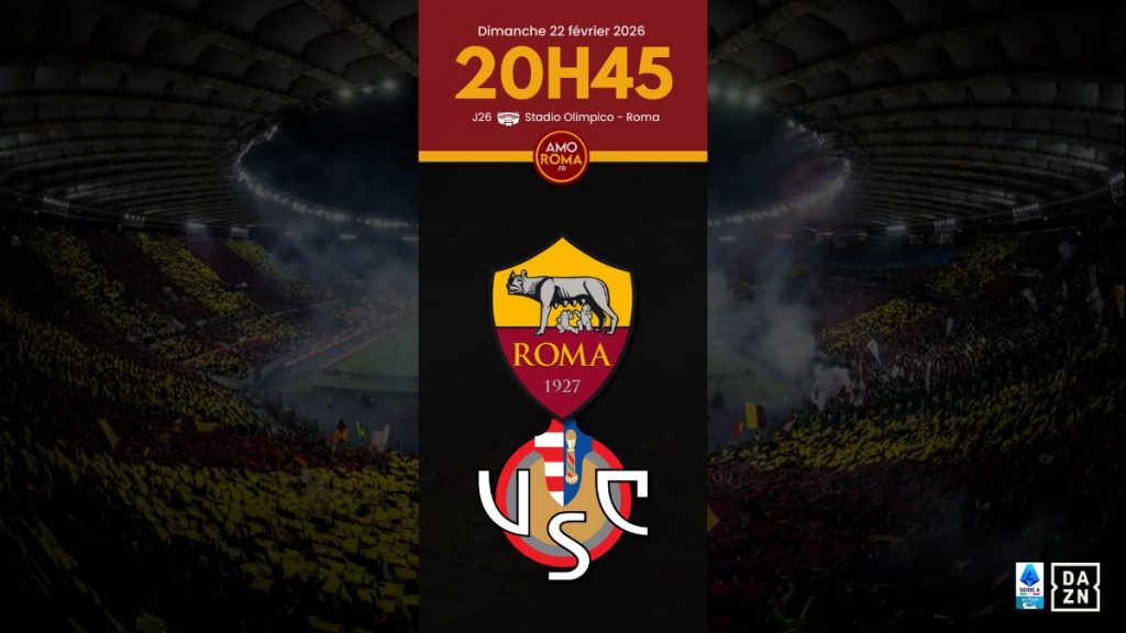 AS Roma / Cremonese - J26 : Présentation, diffusion TV, match aller et ...